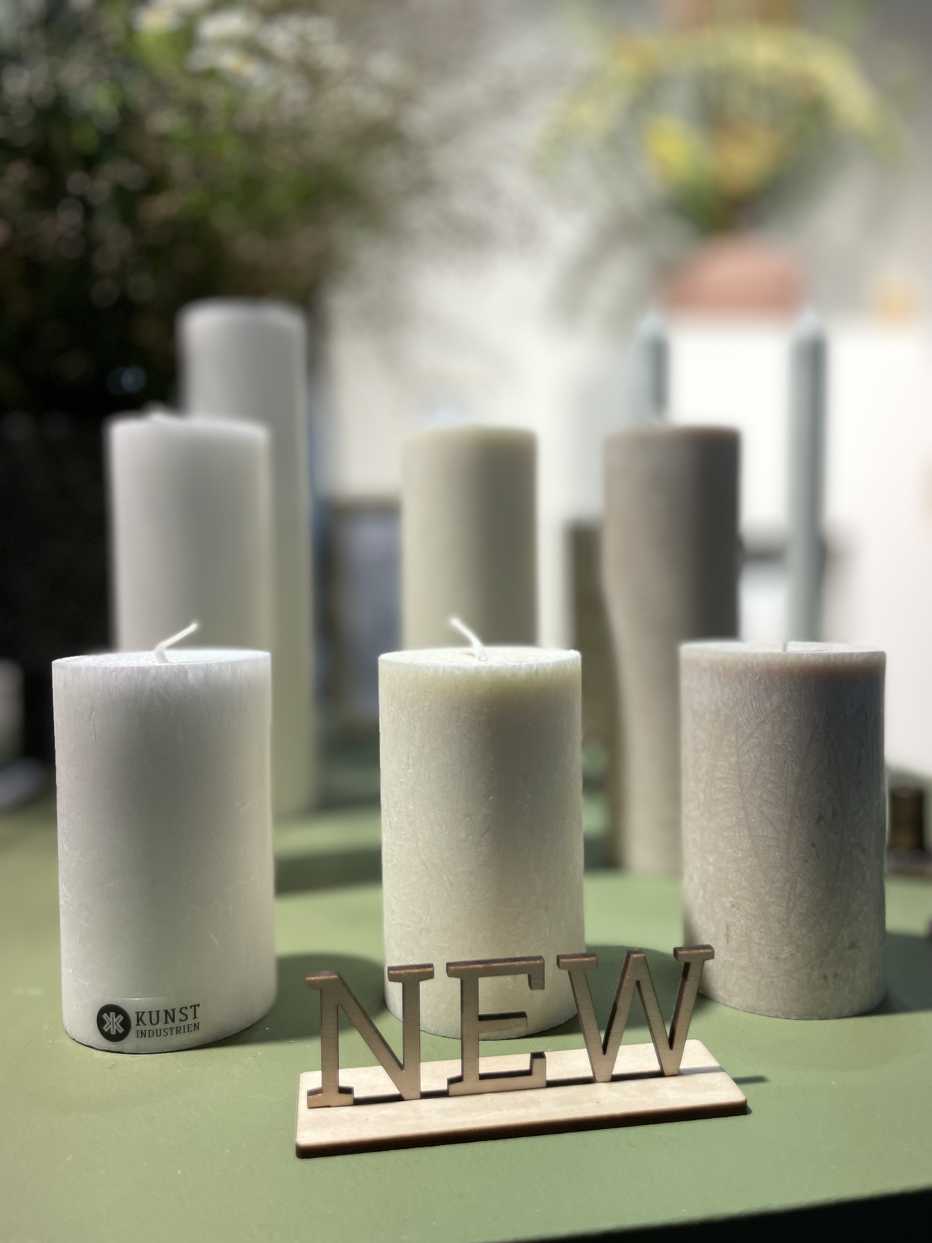 100% Upcycled, 100% Vegan Olive wax candles