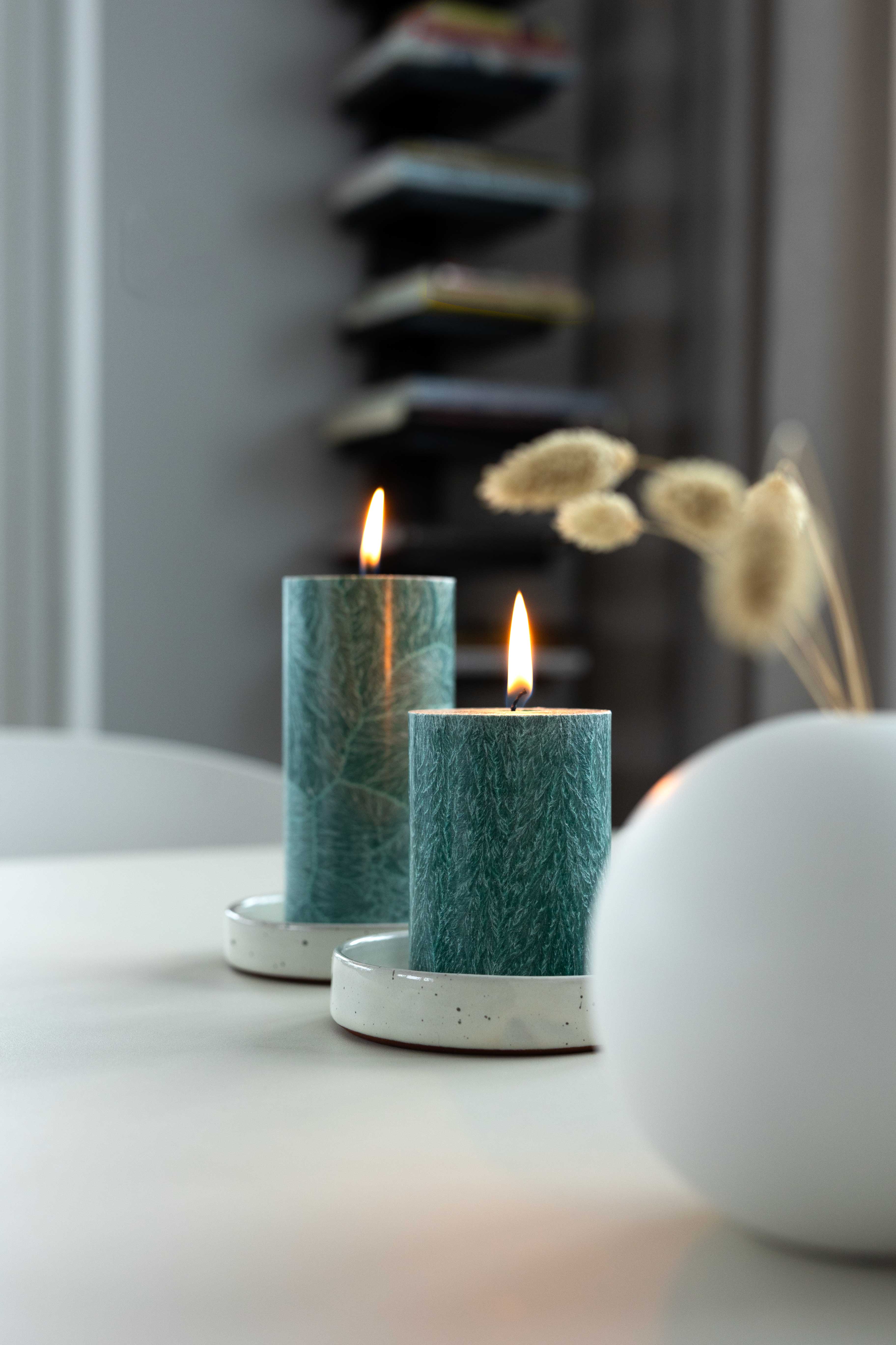 Shea Pillar Candle 100% Shea Stearin
