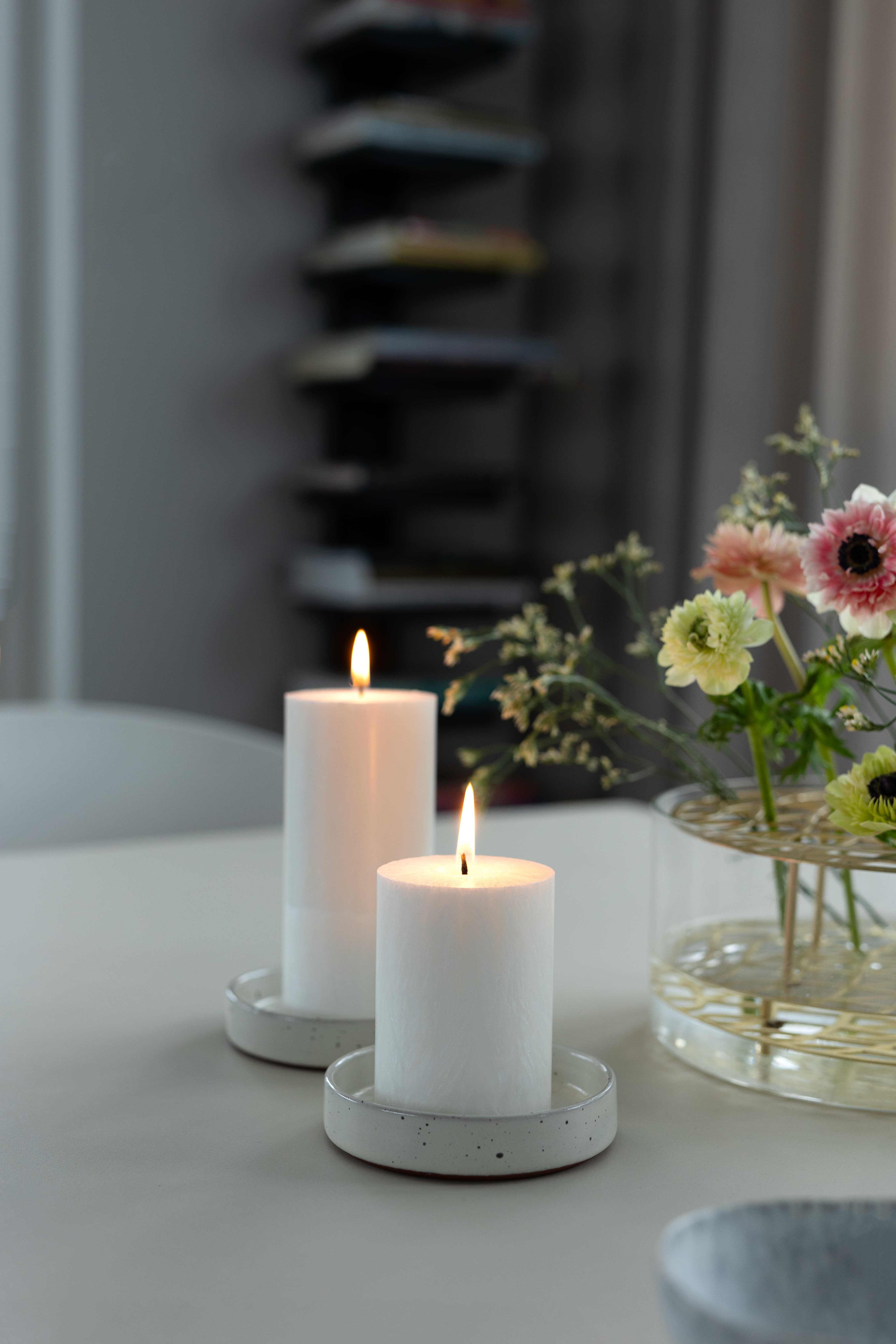 Shea Pillar Candle 100% Shea Stearin